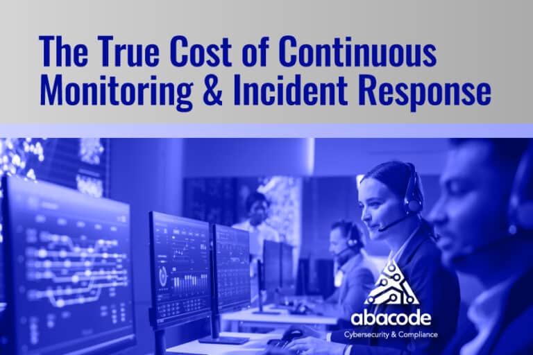 The True Cost of Continuous Monitoring and Incident Response