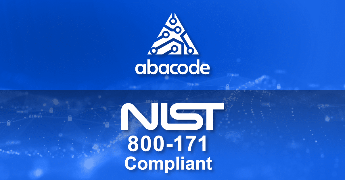 NIST 800-171 Compliance Program